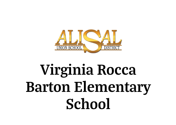 Principal's Message – Our School – Virginia Rocca Barton Elementary School